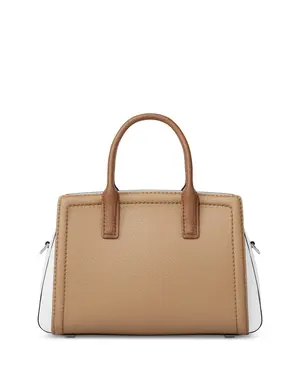 Michael Kors Leather Crossbody Bag - Peanut/multi