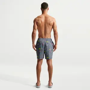 Nike Swim Breaker 7" Brief-lined Volley Short - Grey
