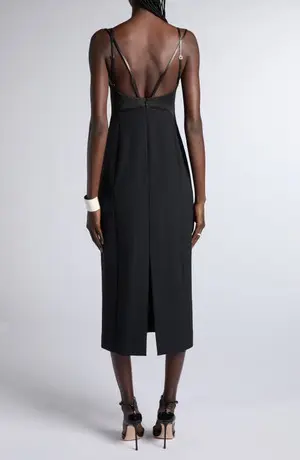 TOM FORD Silk And Wool Cady Cocktail Dress