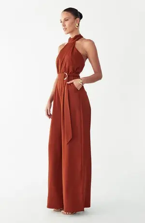 BWLDR Crest Jumpsuit - Copper