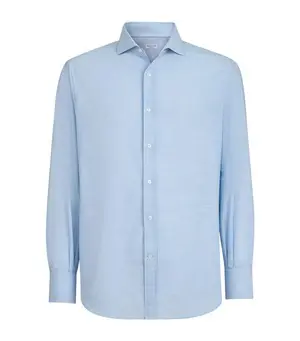 Brunello Cucinelli Cotton Oxford Shirt