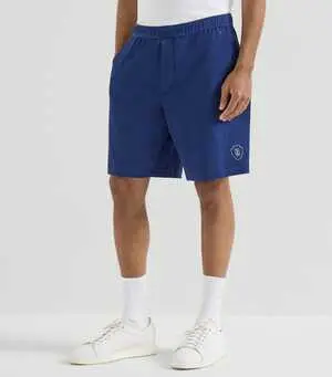 Brunello Cucinelli Cotton Crest Shorts