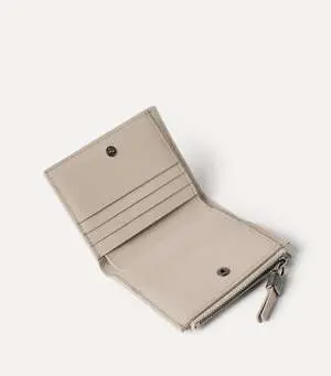 Brunello Cucinelli Leather Logo Wallet