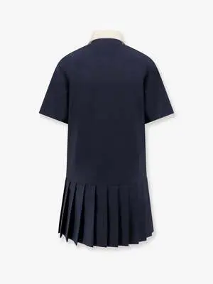 Miu Miu Mohair And Virgin Wool Short Dress - Blue