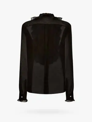 Dolce & Gabbana Organza Shirt - Black