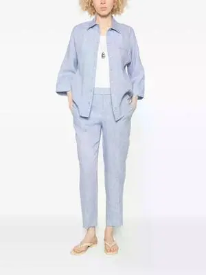 Peserico Button Shirt - Blue