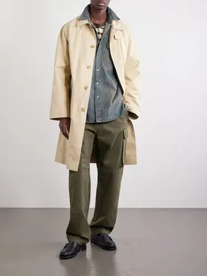 BEAMS Western Double Dye Denim Shirt