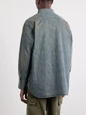BEAMS Western Double Dye Denim Shirt