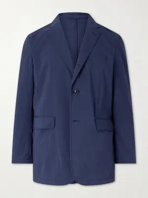BEAMS 3b Anywhere Seersucker Blazer