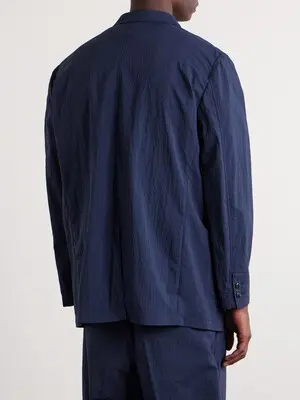 BEAMS 3b Anywhere Seersucker Blazer