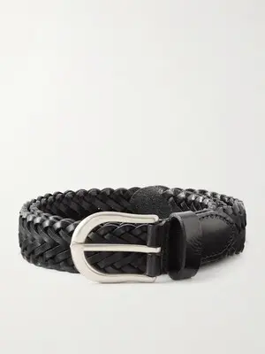 BEAMS Woven Leather Belt