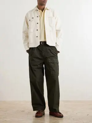 NOAH Organic Cotton Coaches Jacket - Neutrals