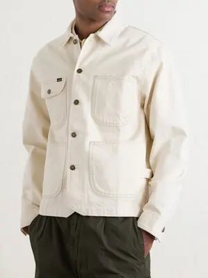 NOAH Organic Cotton Coaches Jacket - Neutrals