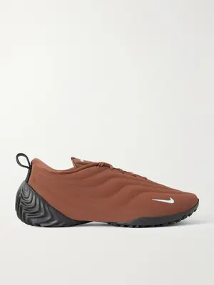 Nike Astra Ultra Paneled Shell Sneakers - Brown