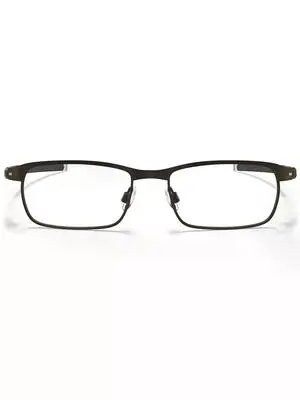 Oakley Rectangle Frame Eyeglasses - Brown