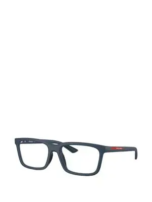 Prada Rectangle-frame Glasses - Blue