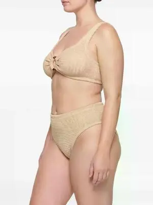 PARAMIDONNA Irina High-waist Two-piece Swimsuit - Neutrals