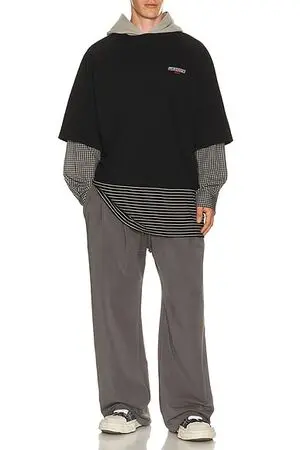 We11Done Multi-layered Hoodie