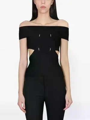 Alexander McQueen Off-shoulder Top