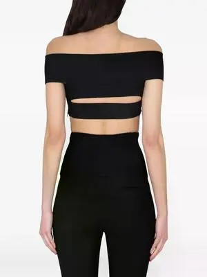 Alexander McQueen Off-shoulder Top