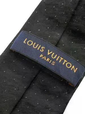 LOUIS VUITTON 2022 Monogram Jacquard Tie