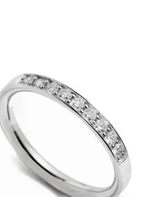 Monica Vinader Essential Diamond Ring - Silver