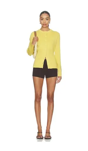 ALIGNE Ruby Knitted Cardigan - Butter