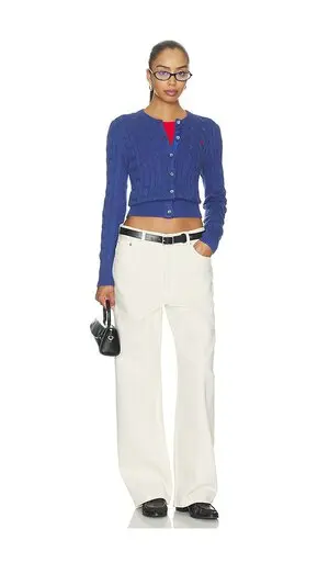 Polo Ralph Lauren Cotton Cardigan - Charter Blue