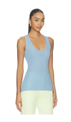 Renggli Scoop Neck Rib Tank