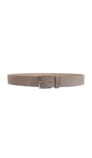 Vince 35mm Flat Suede Belt - Flint & Palladium