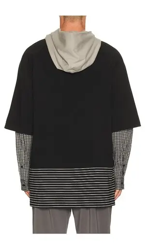 We11Done Multi-layered Hoodie