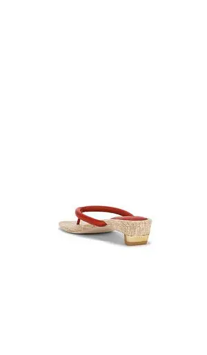 Cult Gaia Sierra Sandal - Vermillion