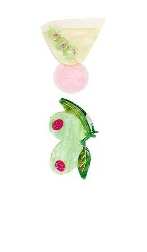 FRASIER STERLING Tini Time Claw Clip Set - Multi