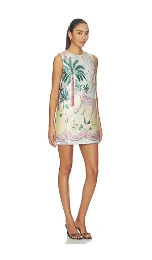 ROAME. Roame Sofia Mini Dress Printed Satin