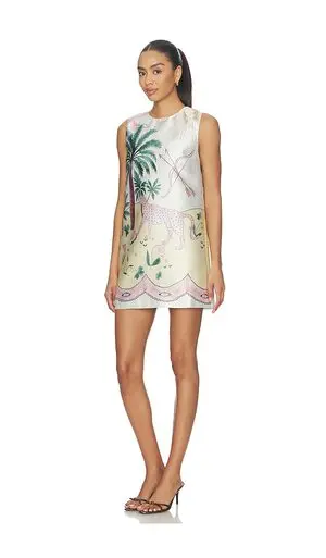 ROAME. Roame Sofia Mini Dress Printed Satin