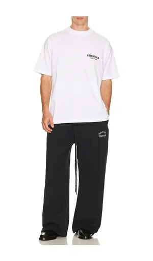 Fear Of God Classic Fit T-shirt In White - Bright White