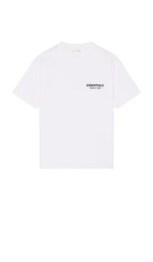 Fear Of God Classic Fit T-shirt In White - Bright White