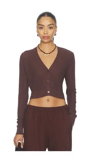 Enza Costa V Neck Cardigans For Women