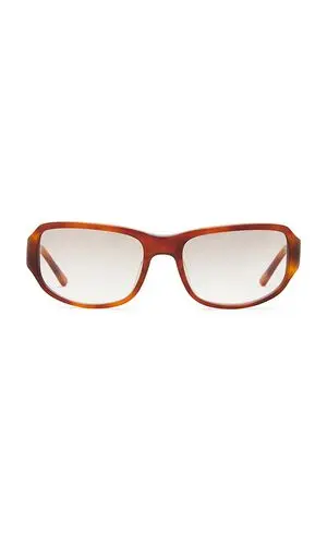 LU GOLDIE Cleo Sunglasses - Chestnut