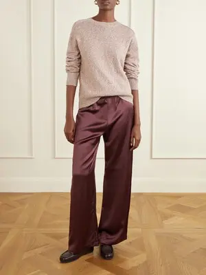Varley Organic Cotton And Linen-blend Sweater