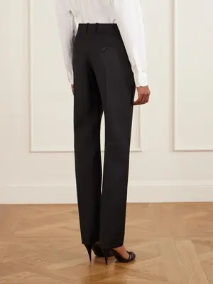 Givenchy Pinstriped Wool Tapered Pants