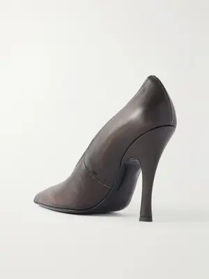 Magda Butrym Leather Pumps - Brown