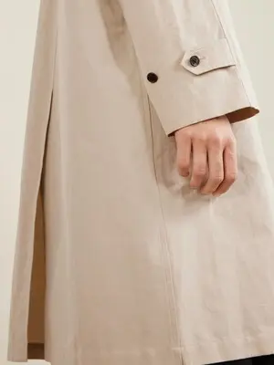 THE ROW Dayton Cotton Coat - Neutrals