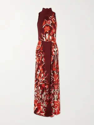 Johanna Ortiz Sacred Currents Printed Maxi Dress