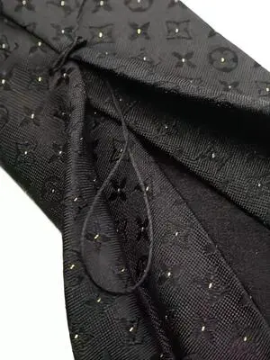 LOUIS VUITTON 2022 Monogram Jacquard Tie