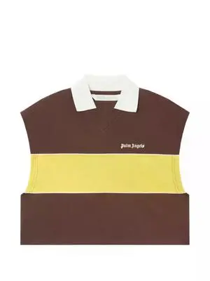 Palm Angels Classic Logo Boxy Polo Top