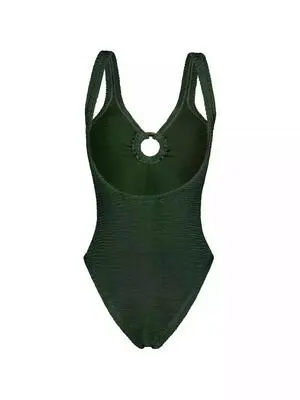 PARAMIDONNA Ring-detail One-piece Swimsuit