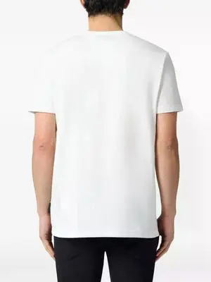 Philipp Plein Round Neck T-shirt Teddy Tennis Patch