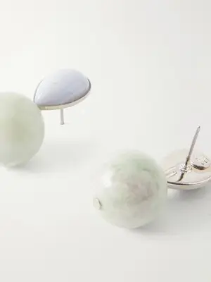 JENNIFER BEHR Allison Jade Earrings - Blue