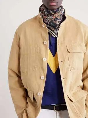 DRAKE'S Linen-canvas Jacket